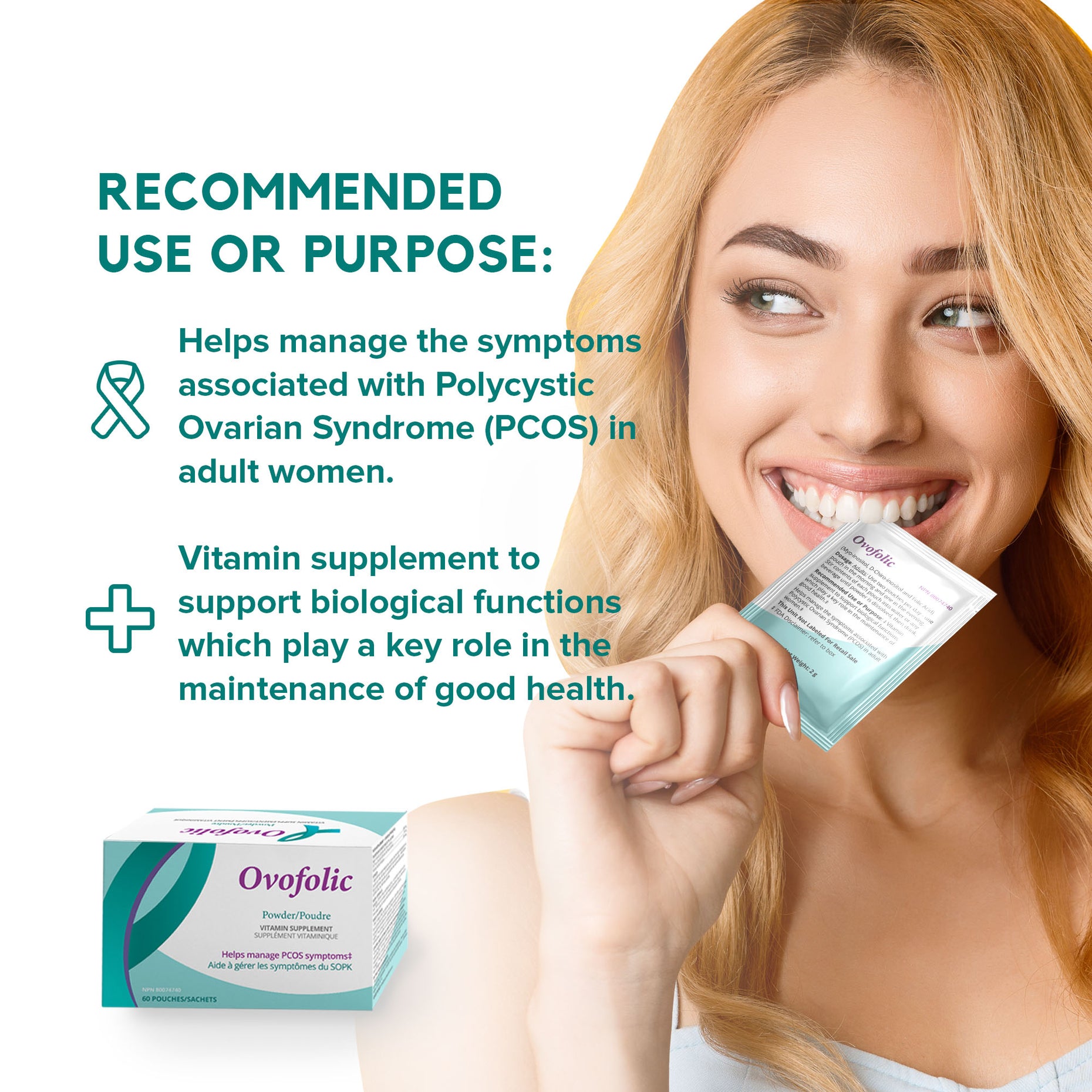 PCOS Management and Reproductive Health with Ovofolic