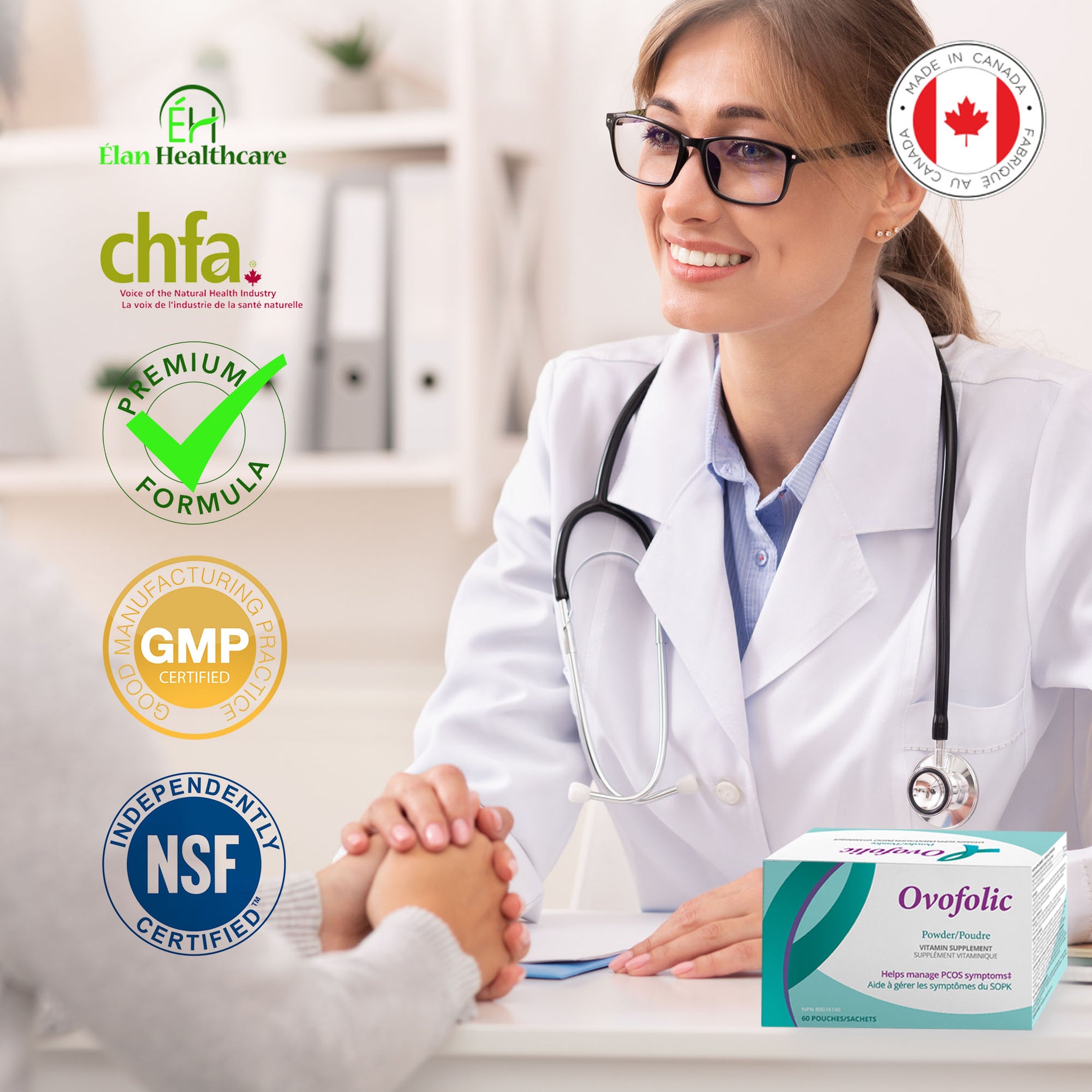 PCOS Management & Reproductive Health with Ovofolic